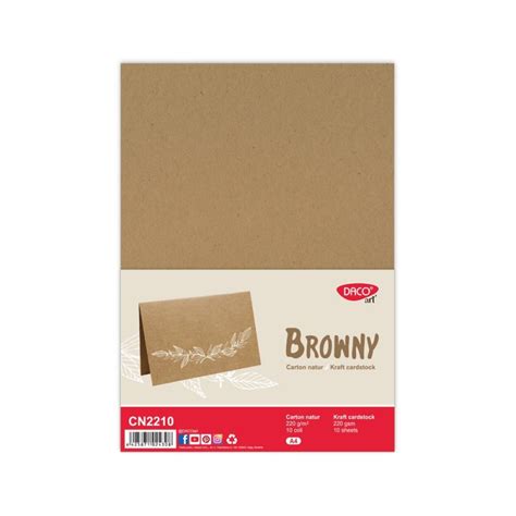 Carton Natur 220 Gmp A4 10 Coli Daco Cn2210