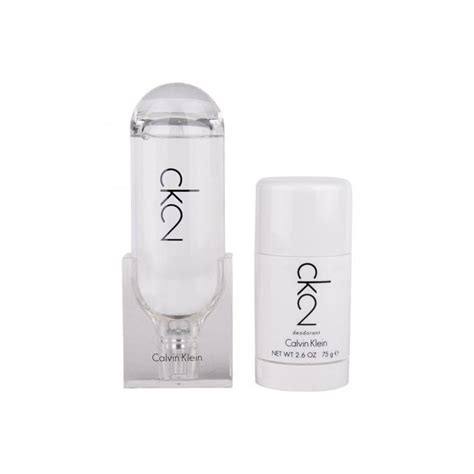 Calvin Klein CK2 For Men And Women 100ml Gift Set With 75ml Deodorant