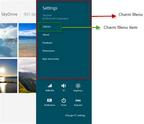 Charm Setting API
