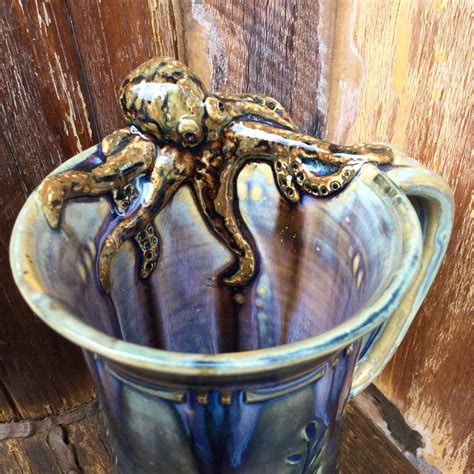 Octopus Mug Etsy