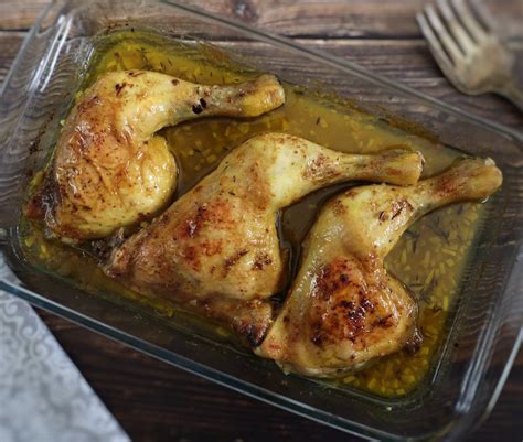 Oven Baked Chicken Leg Quarters Recipe Easy And Juicy Food From Portugal