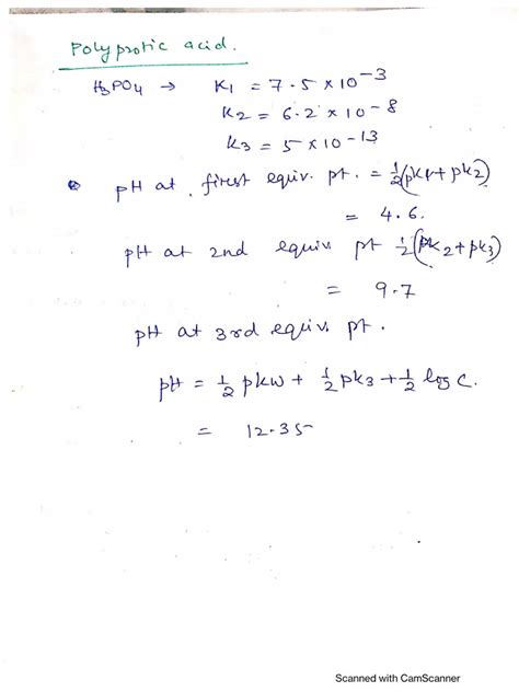 Ph Of Polyprotic Acid Pdf