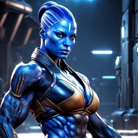Busty Mass Effect Inspired Muscle Ladies Radultdiffusion
