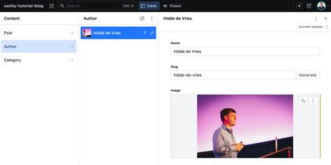tutorial make a blog with next js react and sanity