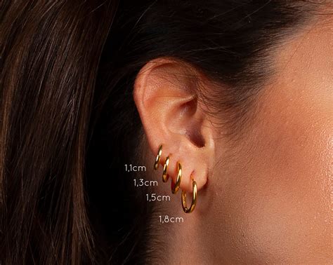 Mini Huggie Hoops Ubicaciondepersonascdmxgobmx