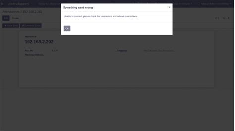 Odoo 16 Hr Biometric Device Integration App