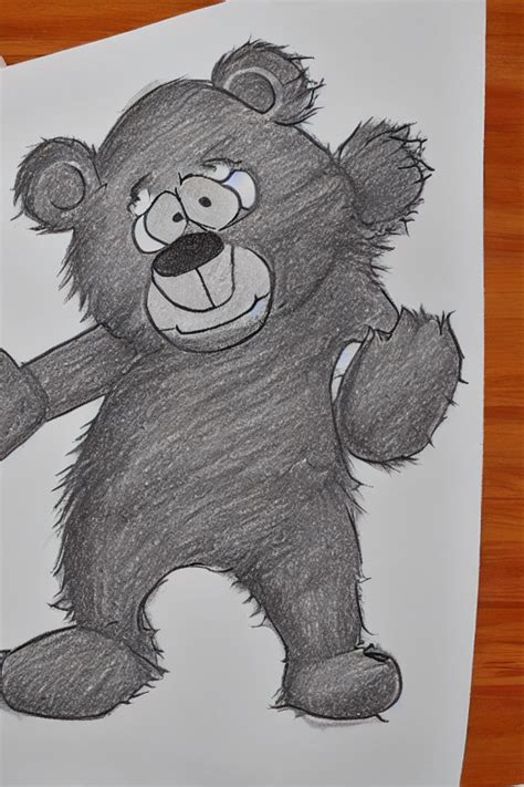 KREA AI How To Draw Fozzy Bear By Hogarth