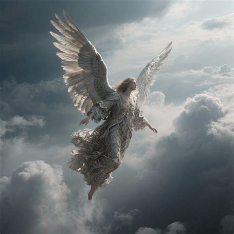 Angel In The Clouds By Lencarol On Deviantart