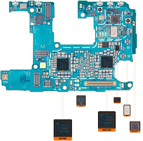 Ic Chipset Ufs Ic Power Ic Rf Dll Pada Mesin Mainboard Samsung Galaxy A G Elppas Com