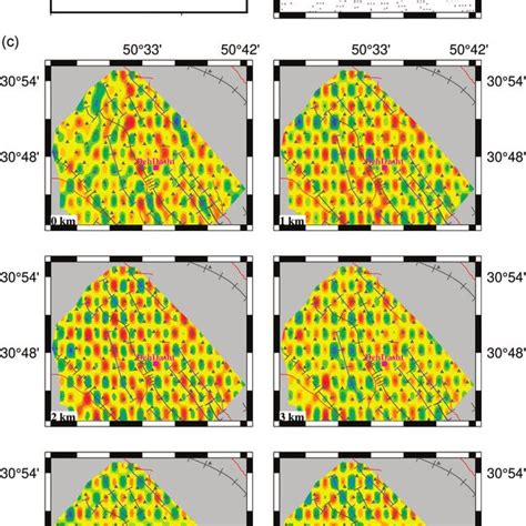 A The Model Roughness Variance Versus Data Residual Misfit Standard