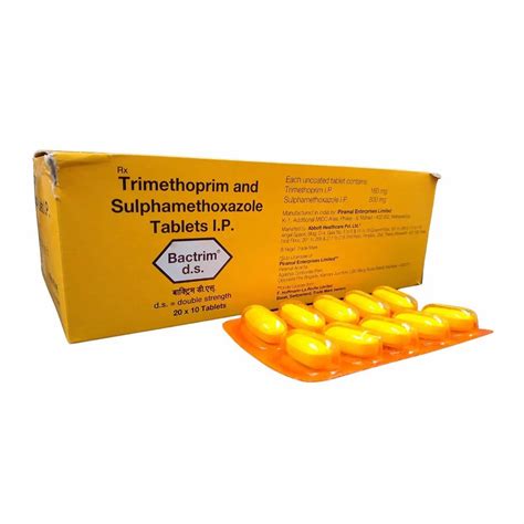 Bactrim Ds Tab Packaging Type Box At Rs 30 Stripe In Nagpur Id