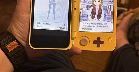 Pulled Out My 3ds And Playing An Old 2ds Game Called Style Savvy I Forgot Its Played In A