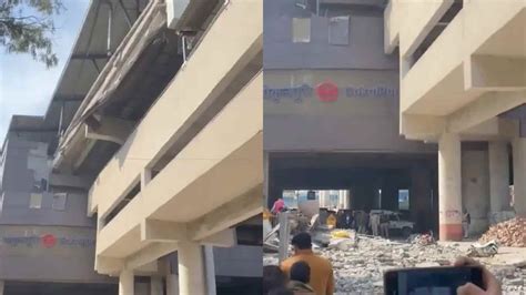 Delhi Portion Of Gokulpuri Metro Station Collapses One Critical