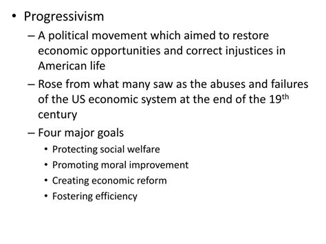 Ppt The Rise Of Progressivism Powerpoint Presentation Free Download Id 392258