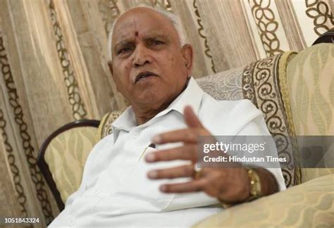 Interview Of Bjp Karnataka President Bs Yeddyurappa Photos And Premium