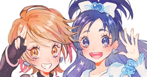 プリキュア 初代の二人 緑乃のイラスト Pixiv