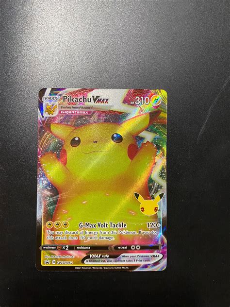 Mavin Pikachu Vmax Swsh062 Holo Promo