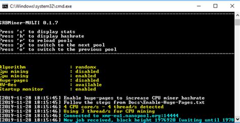 srbminer multi cpu and amd gpu miner 0 2 0 download and configure