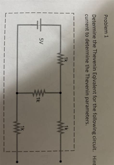 Problem 1determine The Thevenin Eqivalent For The