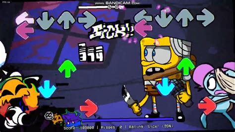 Spongebob Sprites Test In Pibby Corrupted Mod No Sprites Download