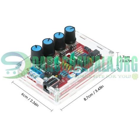 Icl8038 High Signal Function Generator Diy Kit With Case In Pakistan