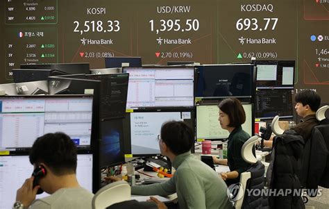 트럼프발 노이즈에 발목 잡힌 코스피장 초반 2510대서 약보합종합