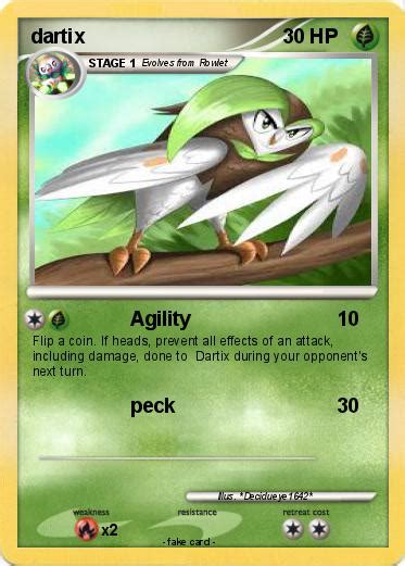 Pokémon Dartix Agility My Pokemon Card
