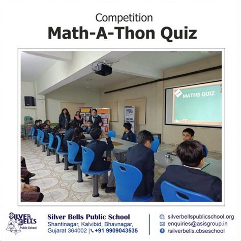Math A Thon Quiz Silver Bells Public School