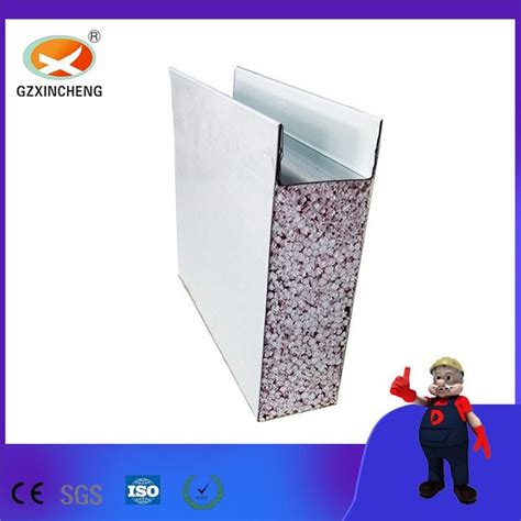 China Customized Non Combustible Material Polystyrene Ieps Sandwich Panel Manufacturers