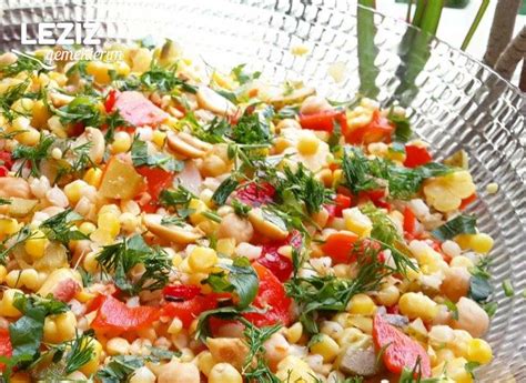 Mısır Salatası Tarifi Leziz Yemeklerim