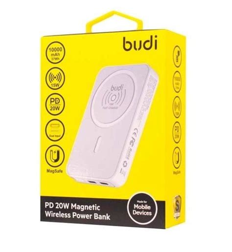 УМБ Budi M8J081 для Apple iPhone MagSafe Battery Pack магнитный внешний ...