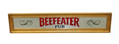 Beefeater Pub Mirror