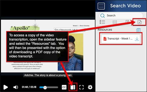 Captions And Transcripts