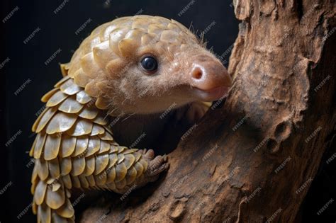 Premium Ai Image Tree Pangolin On The Tree