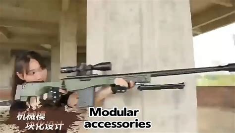 2023 New Awm Fully Auto Soft Bullet Air Gun Kid Toys Shooting Game With