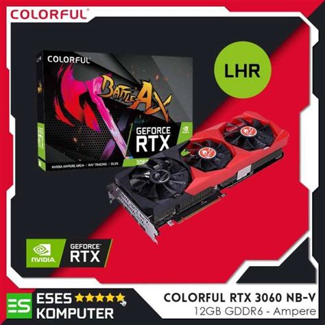 Jual VGA Colorful GeForce RTX NB G V GB GDDR Ampere Di Seller Null Merdeka Kota