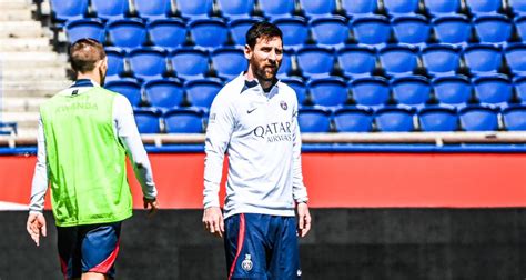 Psg Le Retour De Messi Au Barça Relancé En Une Phrase