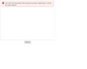 reporting unable to display report on visualforce page salesforce