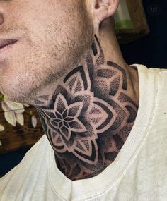 10 Ideas De Cuello Tatuaje Del Cuello Tatuaje De Mandala En El