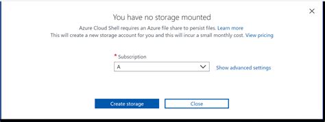 Mount Your Azure Cloud Shell To Another Storage Account Marco Mansi S Blog