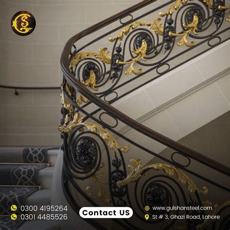 Custom Wrought Iron Railing Gulshan Steels