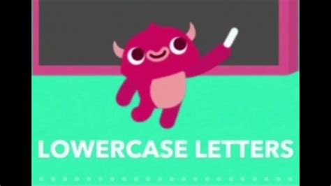 Lowercase Letters Endless Learning Academy Youtube