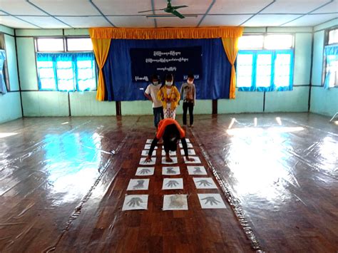 မိုင်းဆတ်မြို့၊ လူထုအခြေပြုဗဟိုဌာနတွင် အရုပ်ဆက်ပြိုင်ပွဲနှင့် ကာယစွမ