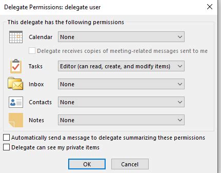How To Determine Custom Role In Delegate Calendar Permission Is Write