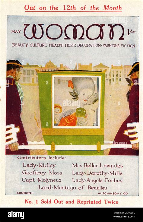 Publicity Leaflet First Edition Of Woman Magazine May 1937 Issue No