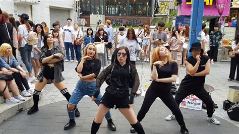 20190614 홍대 외국 미녀댄스팀 레드스파크 Red Spark 03 12 Psy Gentleman 싸이 젠틀맨