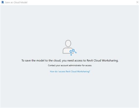 Solved Unable To Access Cloud Model Within Revit Autodesk Community