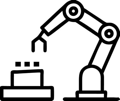 Robotic Assembly Line Glowing With Holographic Efficiency 55728073