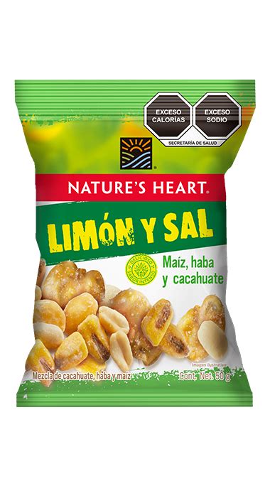 Limón Y Sal 50g Natures Heart México