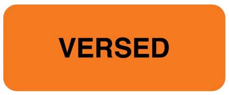 Medical Use Labels Medication Id Label Versed 2 14 X 78